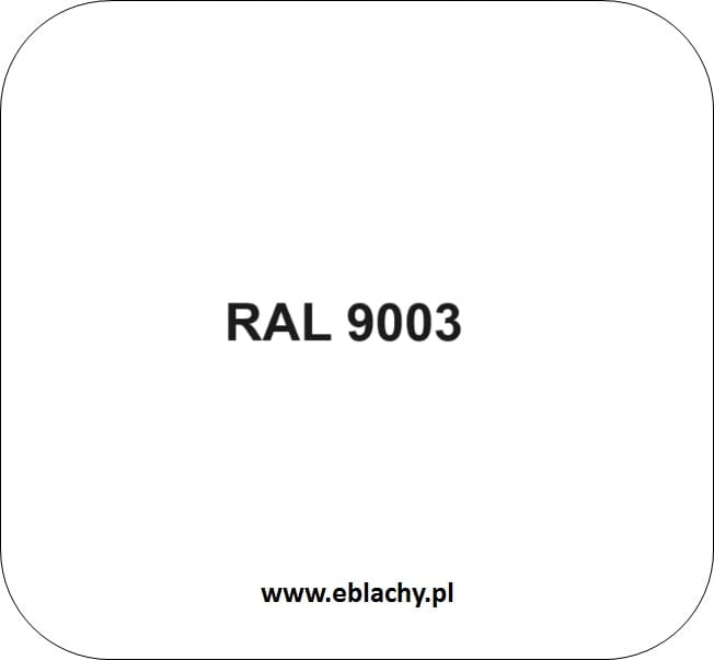 Aluminium blacha płaska biała RAL 9003 połysk na wymiar – producent ...